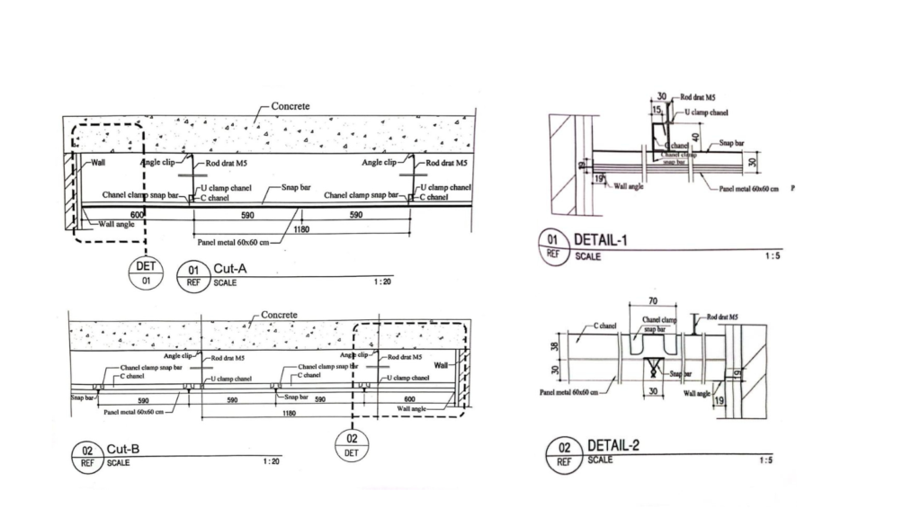 PANELLUX METAL CEILING SNAP-IN - PT METAL PRO INDONESIA