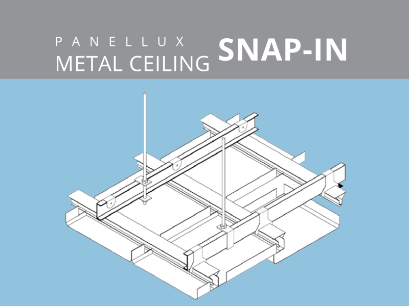 PANELLUX METAL CEILING SNAP-IN - PT METAL PRO INDONESIA